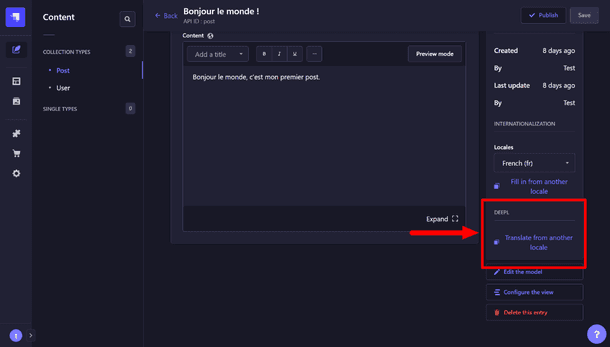 How to add DeepL plugin to Strapi - Route360